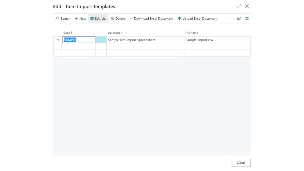 Item Import Tool – IT Clad